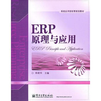 ERP原理与应用