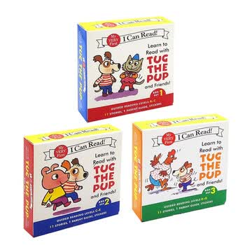 《英文原版绘本Tug the Pup I Can Read系列My VERY first初级启蒙阶段#》【摘要 书评 试读】- 京东图书