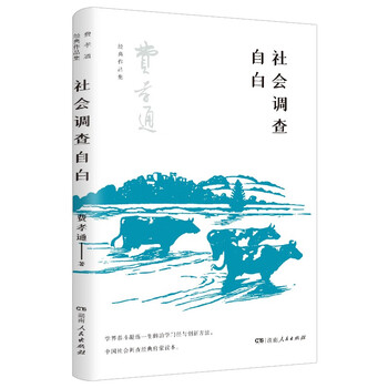 社会调查自白（在中国开展社会调查的经典启蒙读本，学习学界泰斗的治学门径与创新方法）