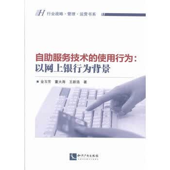 自助服务技术的使用行为:以网上银行为背影 金融与投资 金玉芳，董大海，王新浩著 知识产权出版社 97