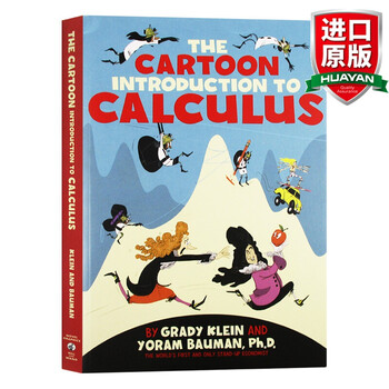 英文原版 漫画微积分 The Cartoon Introduction to Calculus