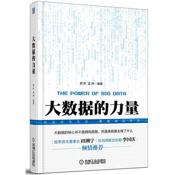 大数据的力量 郭昕,孟晔　编著【正版书】