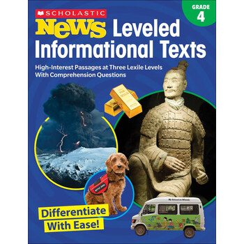 SCHOLASTIC NEWS LEVELED INFORMATIONAL TEXTS: GR.学乐分级阅读练习册