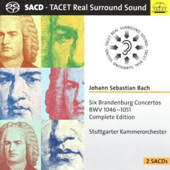 Brandenburg Concertos巴赫布兰盒堡协奏曲全集2SACD原版cd碟车载
