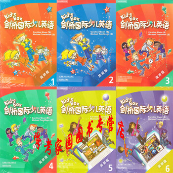 剑桥国际少儿英语简装版123456学生用书  kb简装1-6全套6本 Kid's Box  外研社