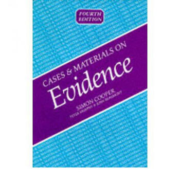 Cases and Materials on Evidence