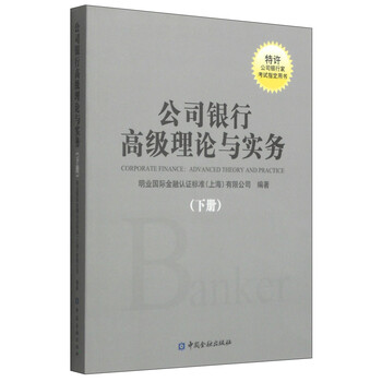 公司银行高级理论与实务（下册）