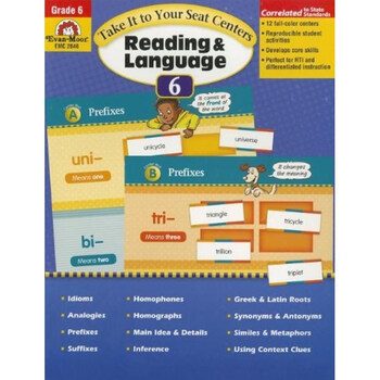 Take it to Your Seat Centers - Reading & Lan