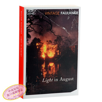 八月之光 英文原版 Light In August Vintage Classics小说