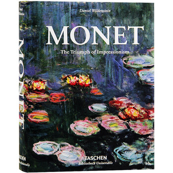 现货原版Monet莫奈 印象派的胜利 莫奈画册画集 TASCHEN进口原版 印象派油画艺术作品集 图