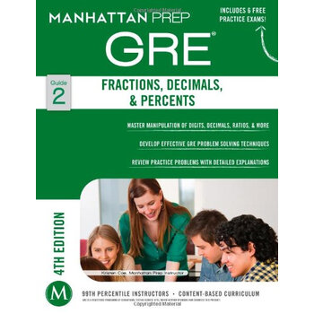 【】Fractions, Decimals, & Percents GRE