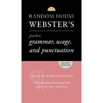 Random House Webster's Pocket Grammar, Usage...