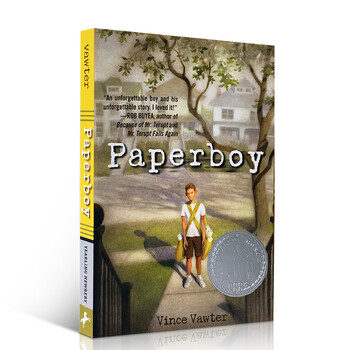 英文原版 Paperboy 送报男孩 报童 纽伯瑞文学奖银奖 少年小说 儿童文学 进口正版