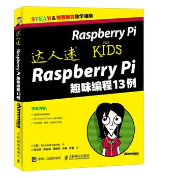 正版 达人迷:RaspberryPi趣味编程13例9787115463852