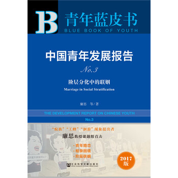 皮书系列·青年蓝皮书：中国青年发展报告NO.3 