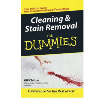 Cleaning And Stain Removal For Dummies [Wile...