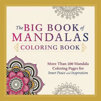 The Big Book of Mandalas Coloring Book: More...