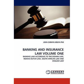 Banking and Insurance Law Volume One