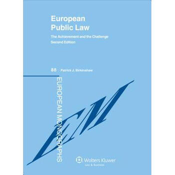 European Public Law : The Achievement and th...