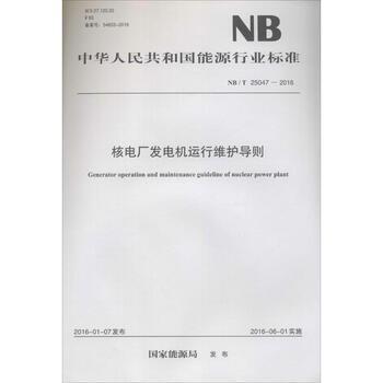 核电厂发电机运行维护导则