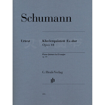 舒曼钢琴五重奏 op.44 Schumann Klavierquintett op.44 HN355