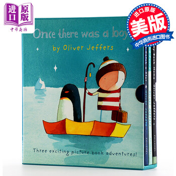 Oliver Jeffers摘星星的智慧小孩3本Once There Was a Boy
