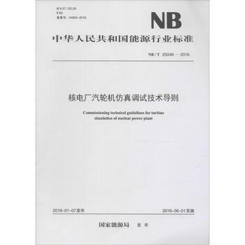 核电厂汽轮机仿真调试技术导则