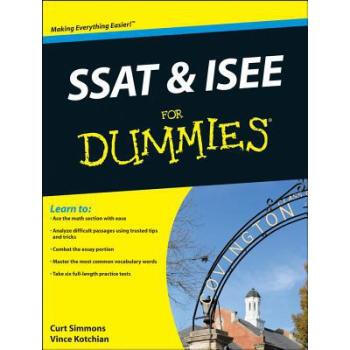 Ssat \x26 Isee For Dummies [Wiley备考类]