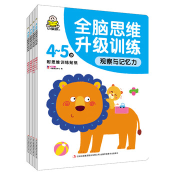 小婴孩 4-5岁思维升级训练 （套装共4册）