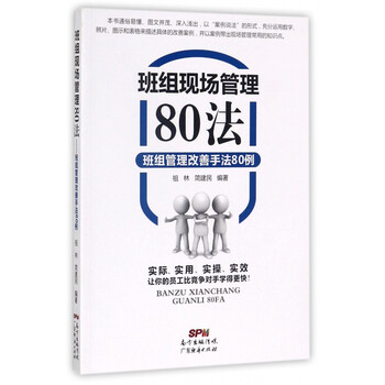 班组现场管理80法(班组管理改善手法80例)