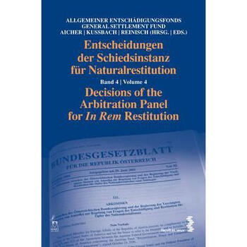 Decisions of the Arbitration Panel for in Re...