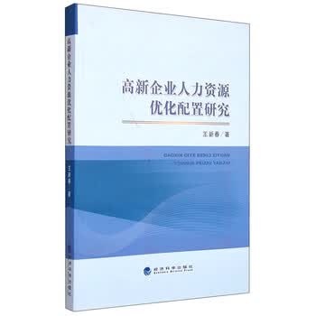 高新企业人力资源优化配置研究