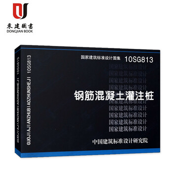 10SG813 钢筋混凝土灌注桩