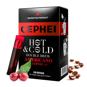 奢斐 CEPHEI/奢啡纯黑咖啡无糖燃健身进口低脂美式冻干速溶咖啡粉10条【图片 价格 品牌 报价】-京东