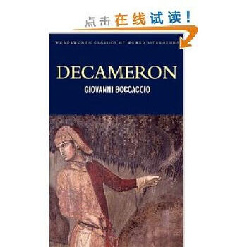 英文原版 Decameron 十日谈 小说