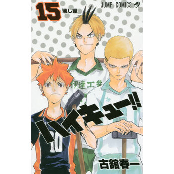 日文原版 漫画 排球 ハイキュー!! 15进口图书