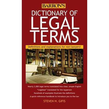 Dictionary of Legal Terms: Definitions and E...