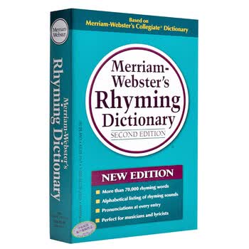 麦林韦氏韵律字典英文原版M-W's Rhyming Dictionary 2nd Edition