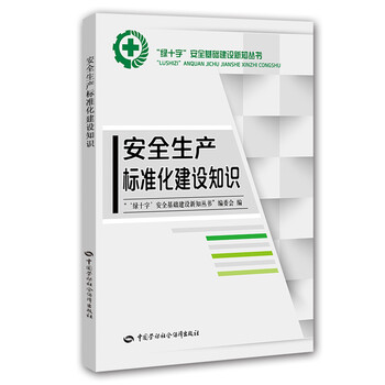 安全生产标准化建设知识--“绿十字”安全基础建设新知丛书 安全生产月推荐用书