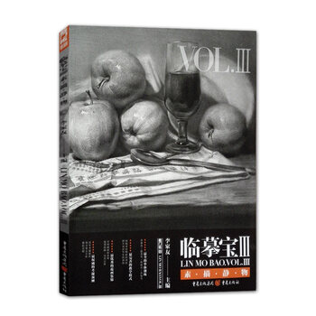 临摹宝3素描静物敲门砖会画了李家友编素描静物结构到明暗基础入门水果蔬菜器皿照片对