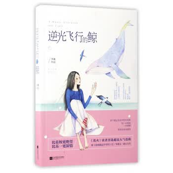 逆光飞行的鲸