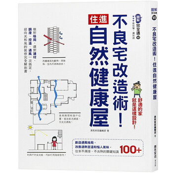 台版 不良宅改造术 住进自然健康屋 室内设计