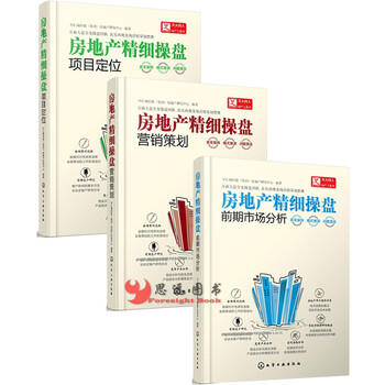 房地产精细操盘【套装3册】项目定位+营销策划+前期市场分析