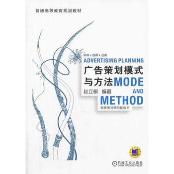 广告策划模式与方法 赵立敏