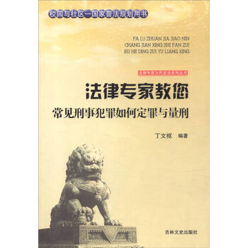 法律专家教您常见刑事犯罪如何定罪与量刑