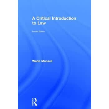 A Critical Introduction to Law