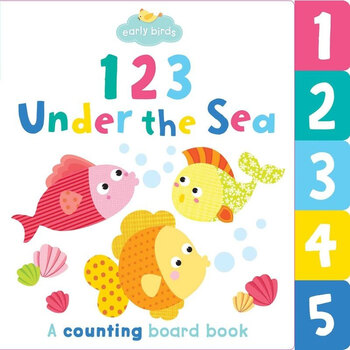 英文原版 儿童纸板书 123 Under the Sea