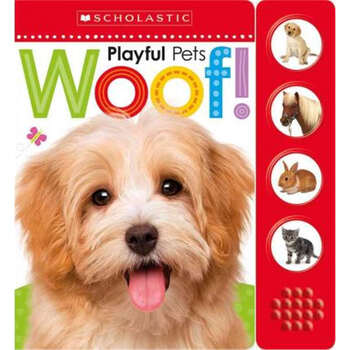 英文原版 学乐 Woof! (Scholastic Early Learners: Noisy