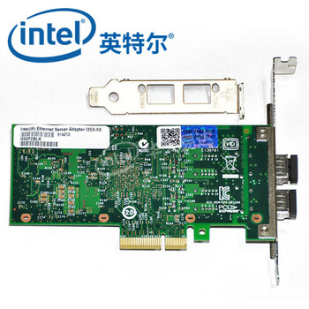 I350-F2千兆双口光纤网卡PCI-E插槽I350F1千兆单口光纤网卡 I350F2BLK双口光纤【图片 价格 品牌 报价】-京东
