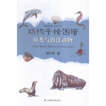 鱼类与海洋动物-动物手绘图谱 科普读物 书籍